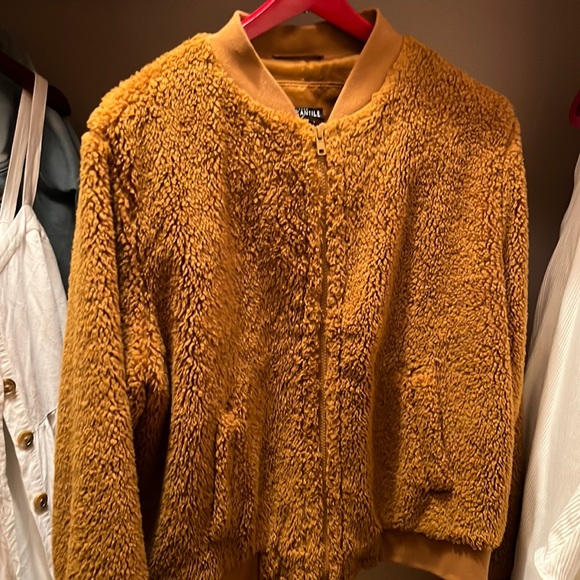 Jackets & Coats | Furry Jacket Great For Fall And Spring | Poshmark